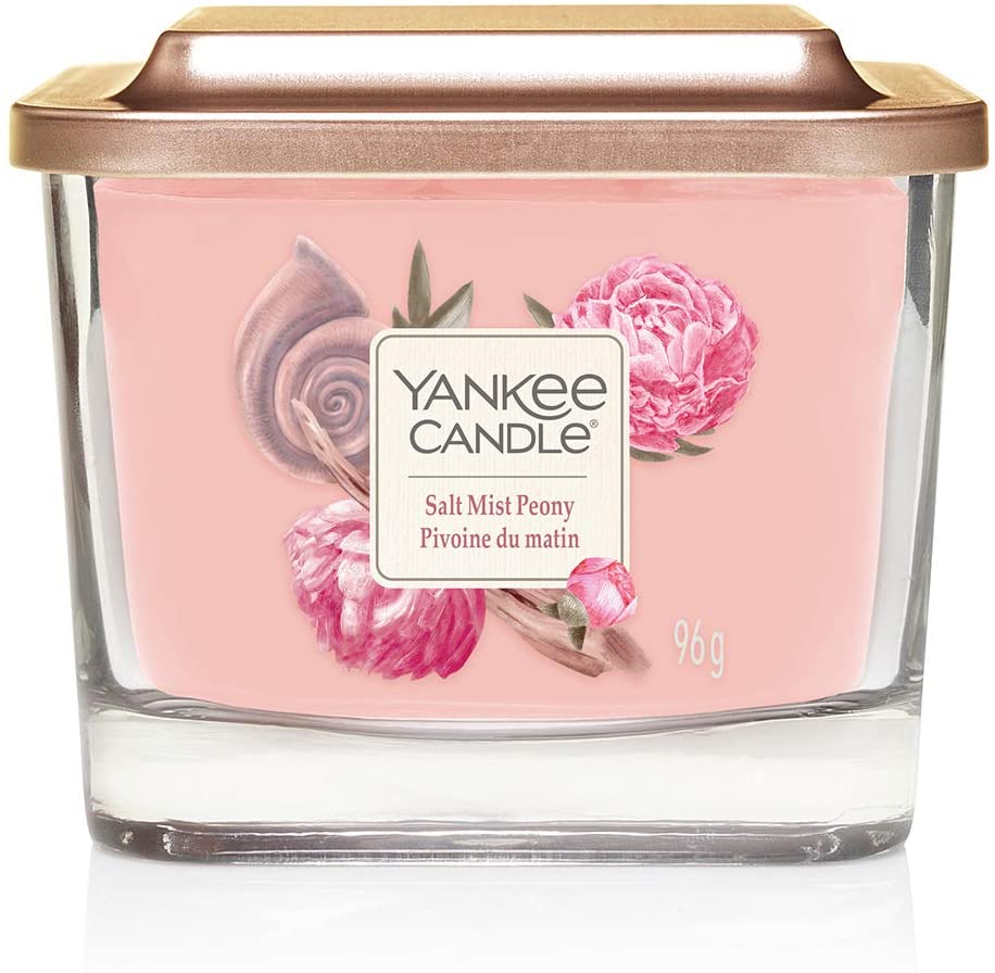 Žvakė Yankee Candle Elevation Salt Mist Peony - PrettyDECO.lt